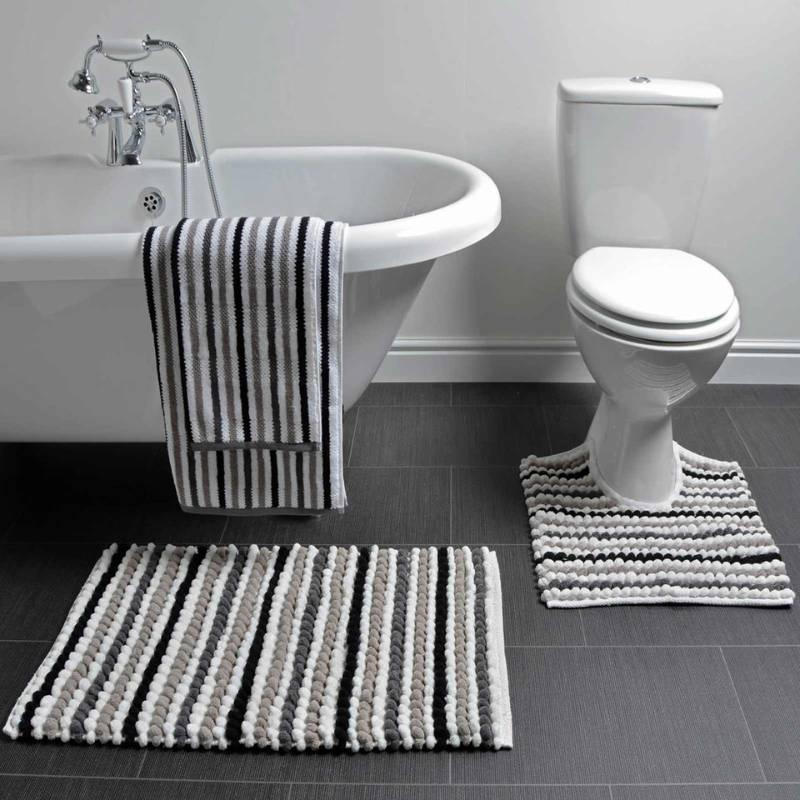 Stylish & Comfortable Bath Mats: Fluffy, Cotton, Pom Pom & Geometric ...
