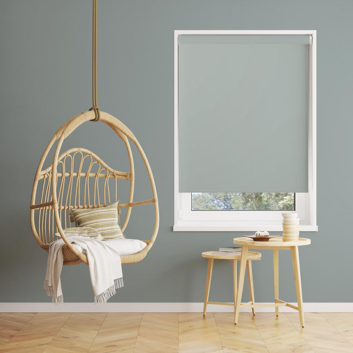 Bella Duck Egg Blackout Made to Measure Roller Blind by Decora – Ideal ...