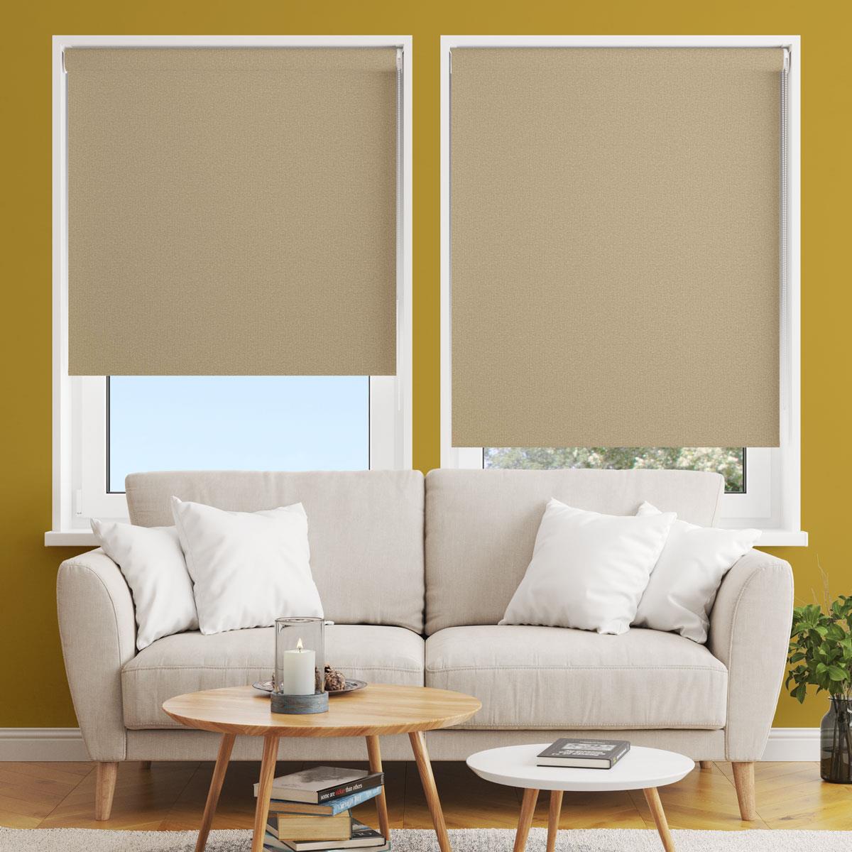 Hanson Textured Blackout Roller Blind – Made to Measure UK – Ideal Textiles