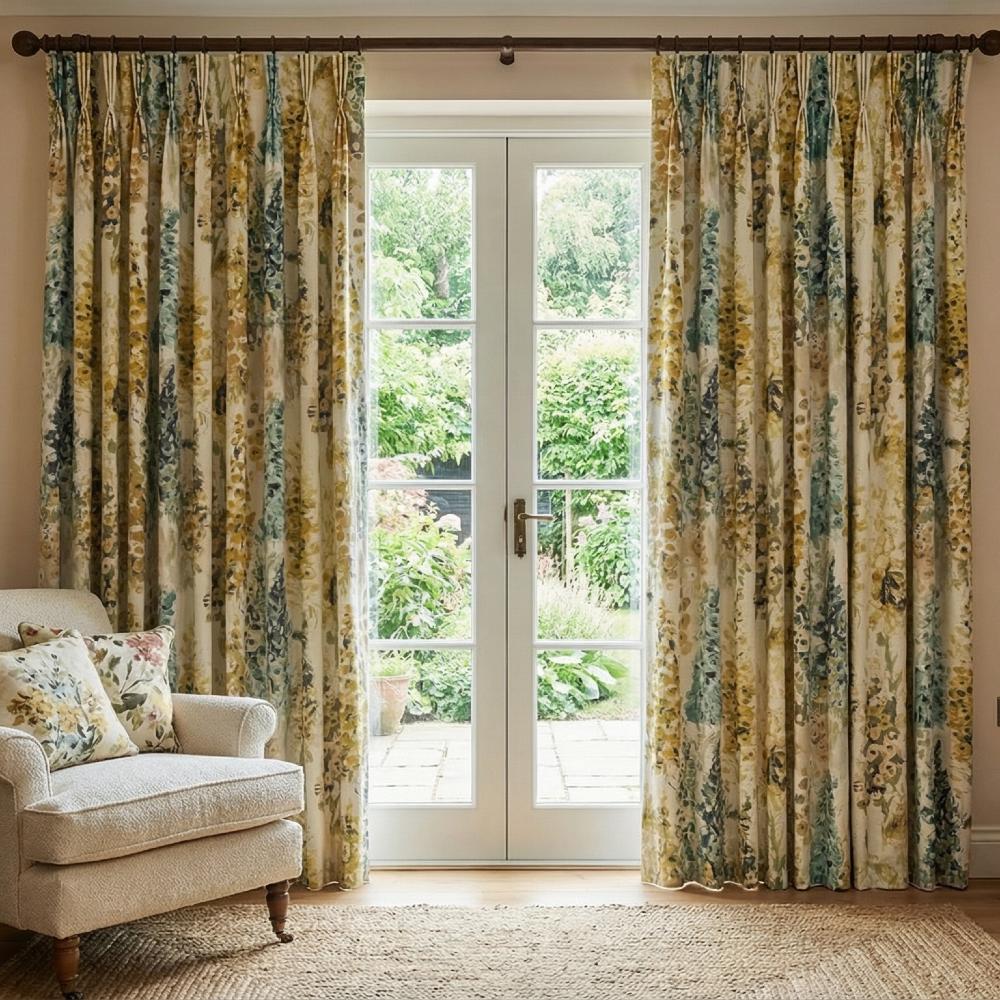 Alderley Floral Made to Measure Curtains | Custom UK Made – Ideal Textiles